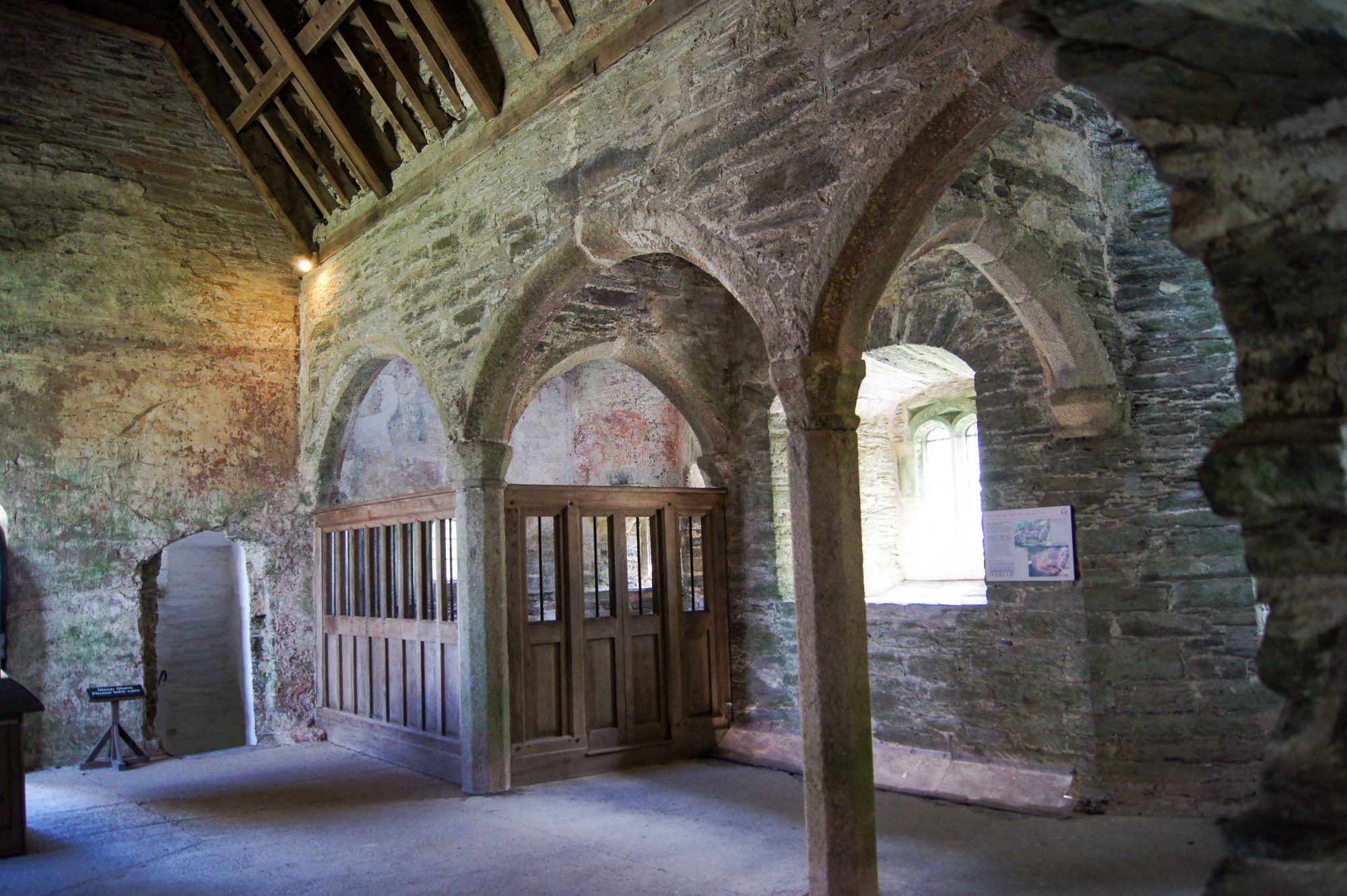 Adoration of the Magi: Wall Painting at Berry Pomeroy, South Devon ...