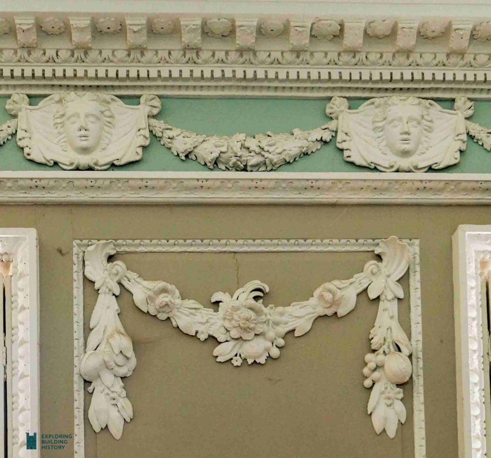 The English Baroque Plasterwork Garland | Exploring Building History