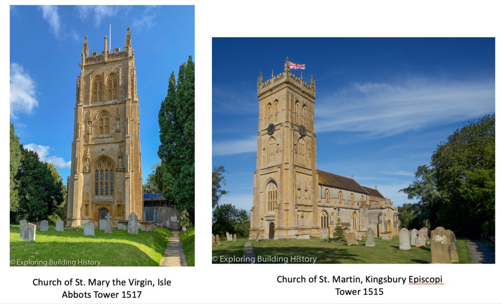 The Somerset Medieval Church: Perpendicular Towers, Parapets ...
