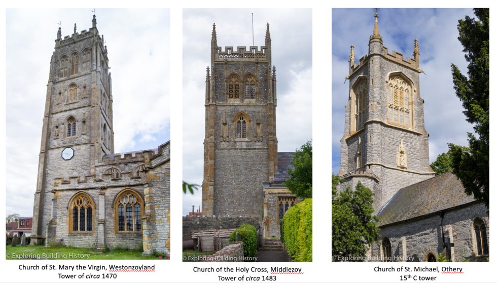 The Somerset Medieval Church: Perpendicular Towers, Parapets ...